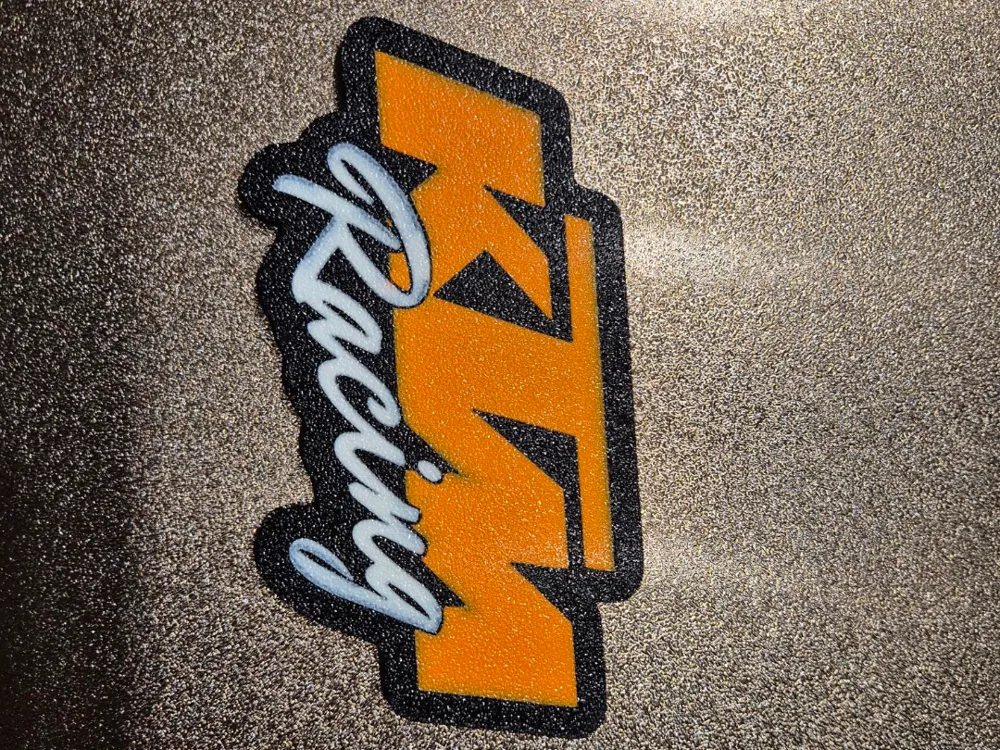 KTM Racing Badge Remixed by Chris - MakerWorld