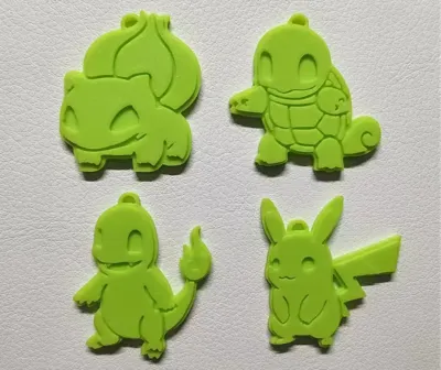 Pokemon Keychains by Rainb MakerWorld: Download Free 3D Models