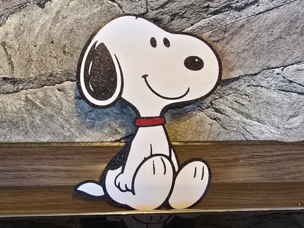 Sitting Snoopy / Peanuts - Free 3D Print Model - MakerWorld