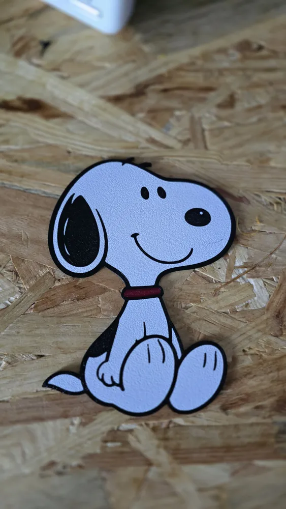 Sitting Snoopy / Peanuts - Free 3D Print Model - MakerWorld