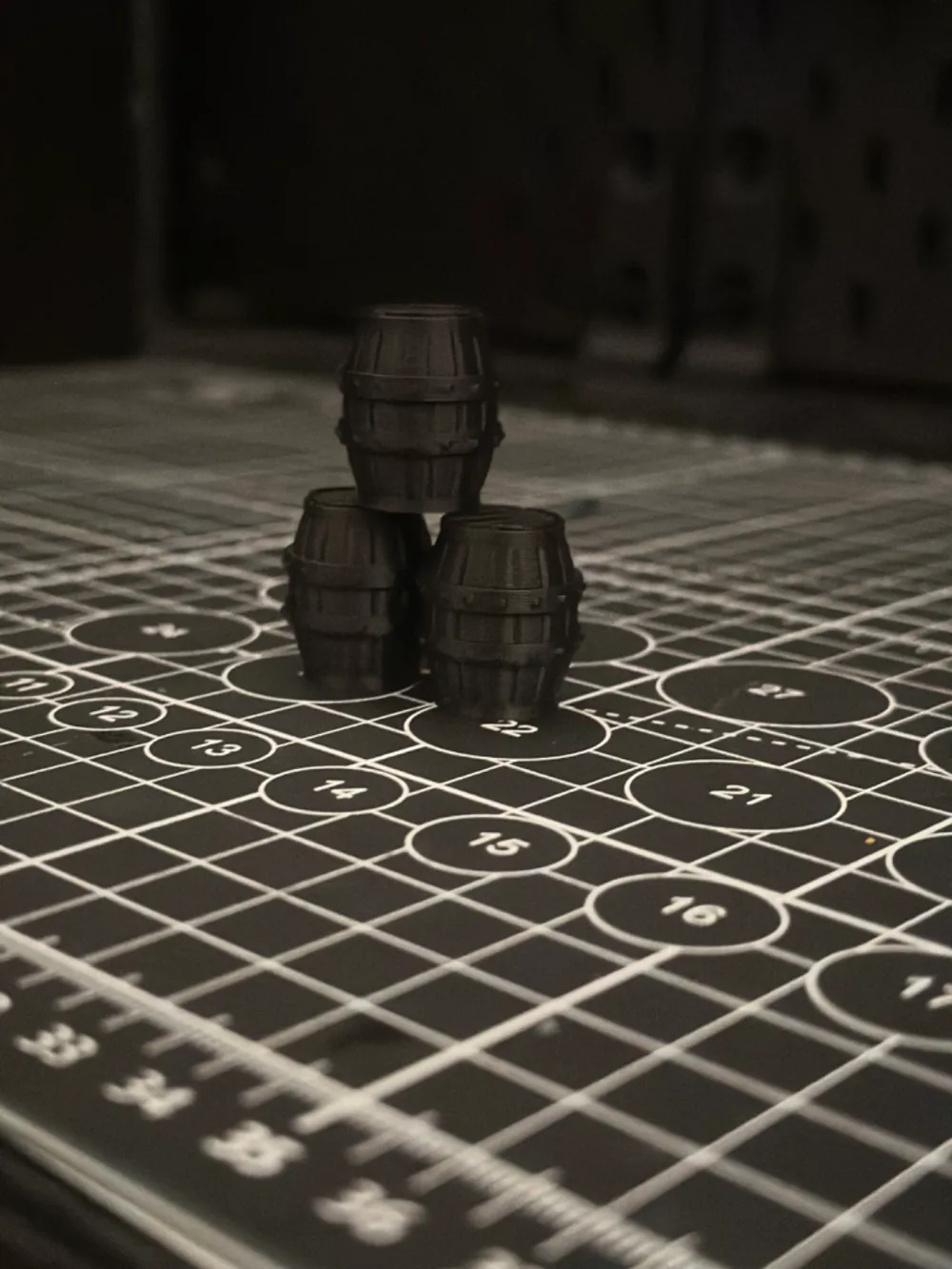 Medieval Barrel Diorama Decor Remixed by TAH3DGeek - MakerWorld