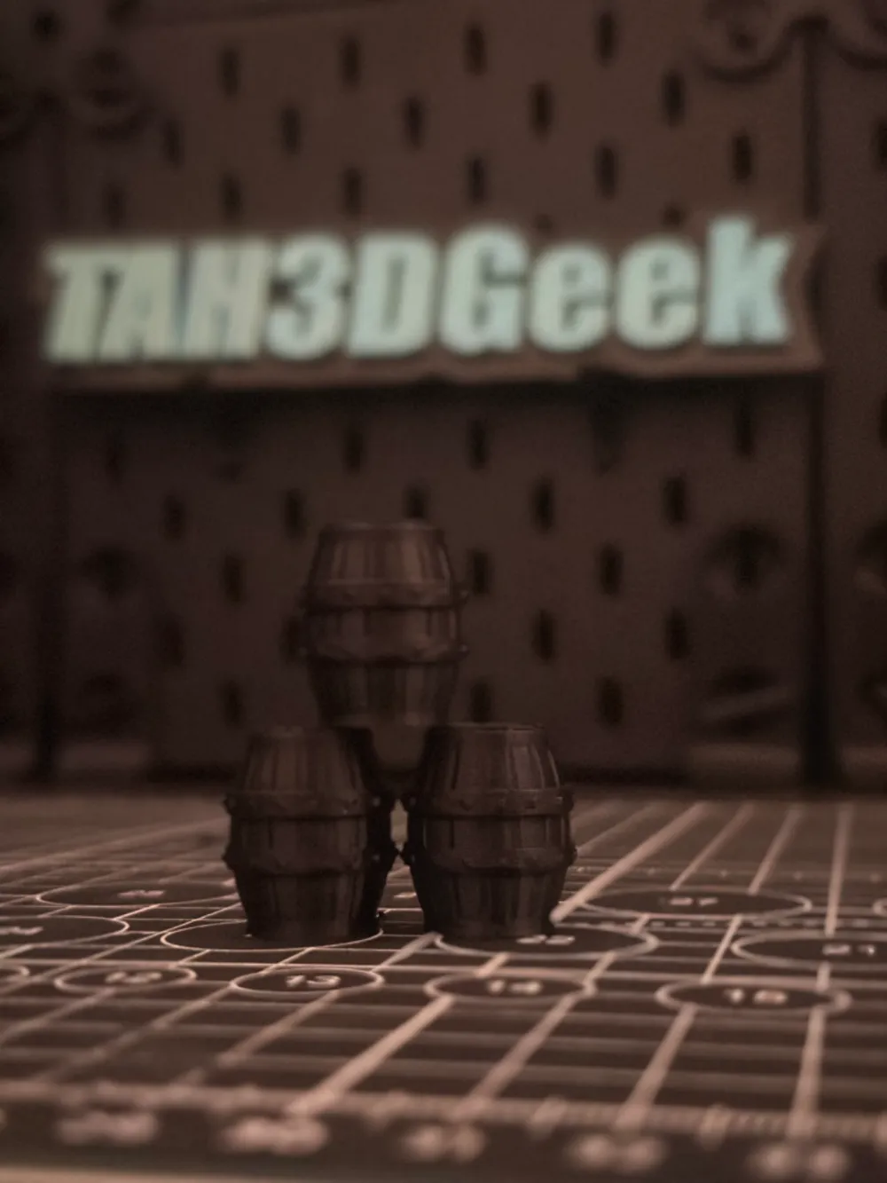 Medieval Barrel Diorama Decor Remixed by TAH3DGeek - MakerWorld