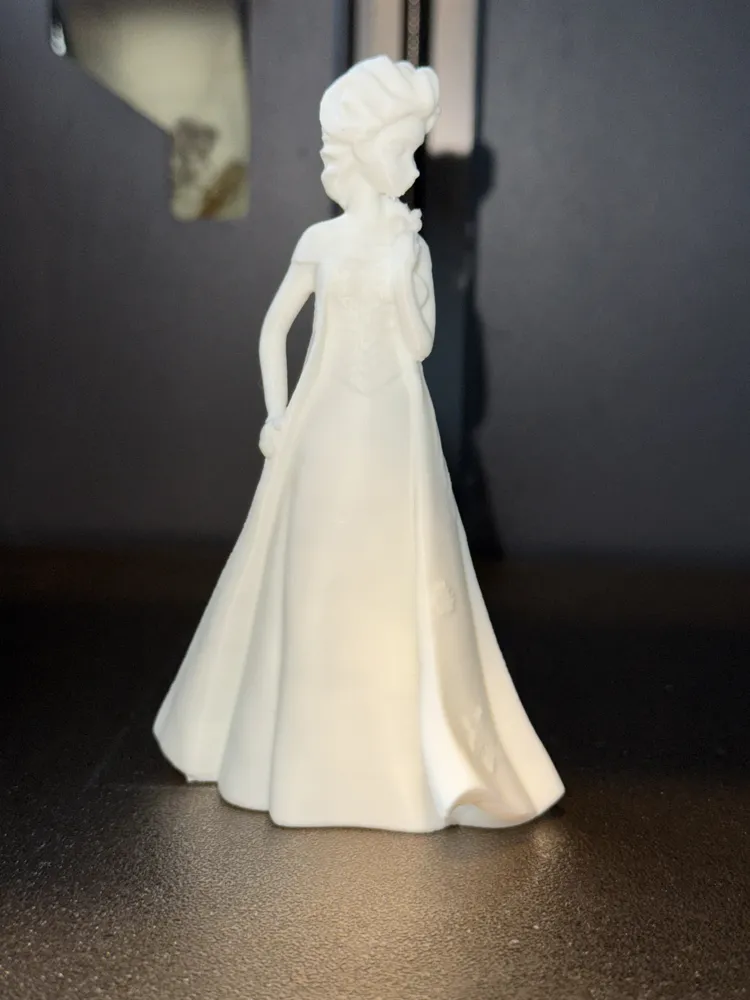 Princess Elsa - Free 3D Print Model - MakerWorld