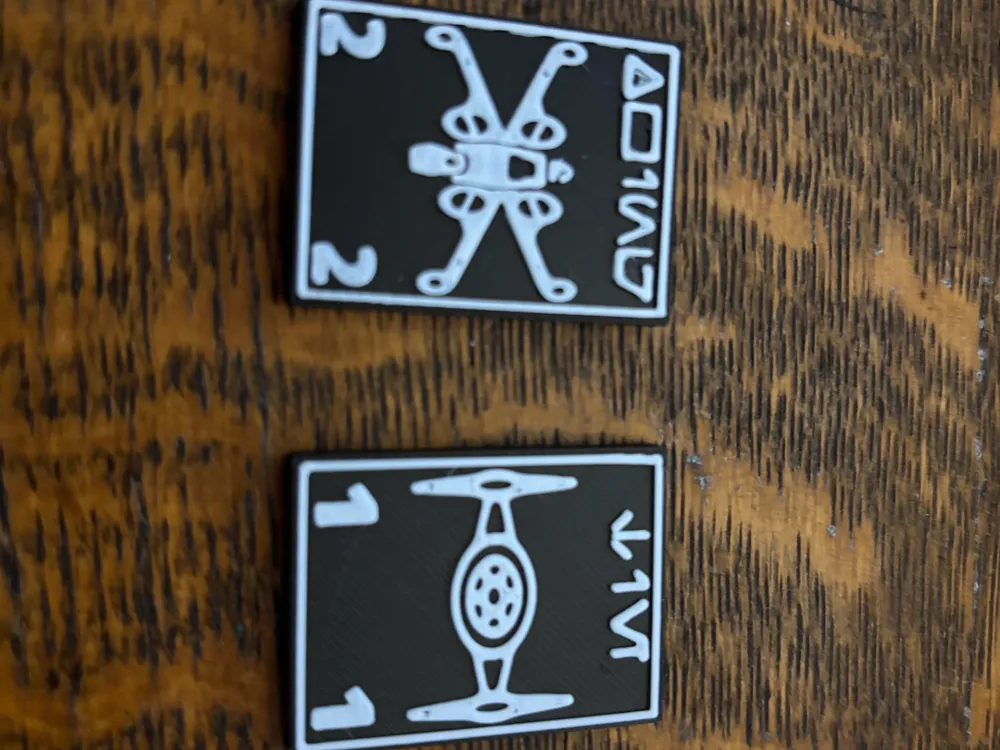 Star Wars Unlimited Fighter tokens by user_390595577 - MakerWorld