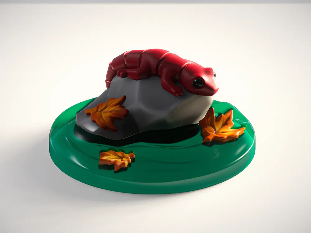 River Habitat Diorama - Free 3D Print Model - MakerWorld