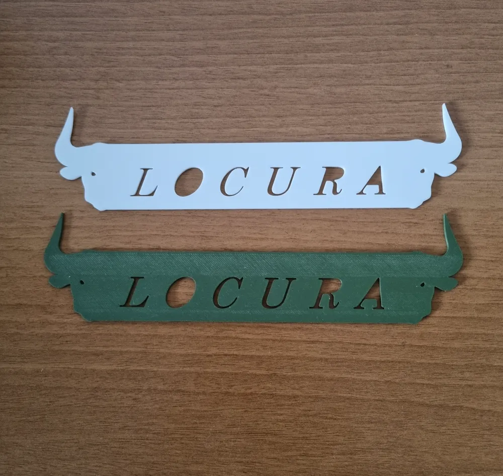LOCURA DESIGN LOGO by Marco.rebonato04 - MakerWorld