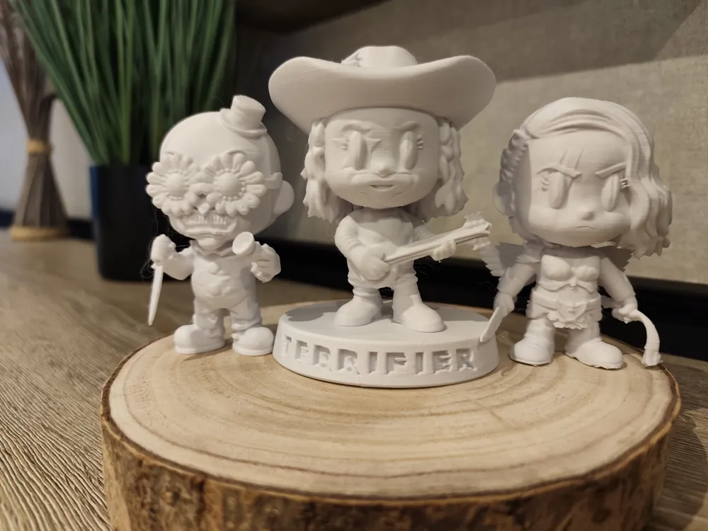 Terrifier - Chibi Set - Free 3D Print Model - MakerWorld