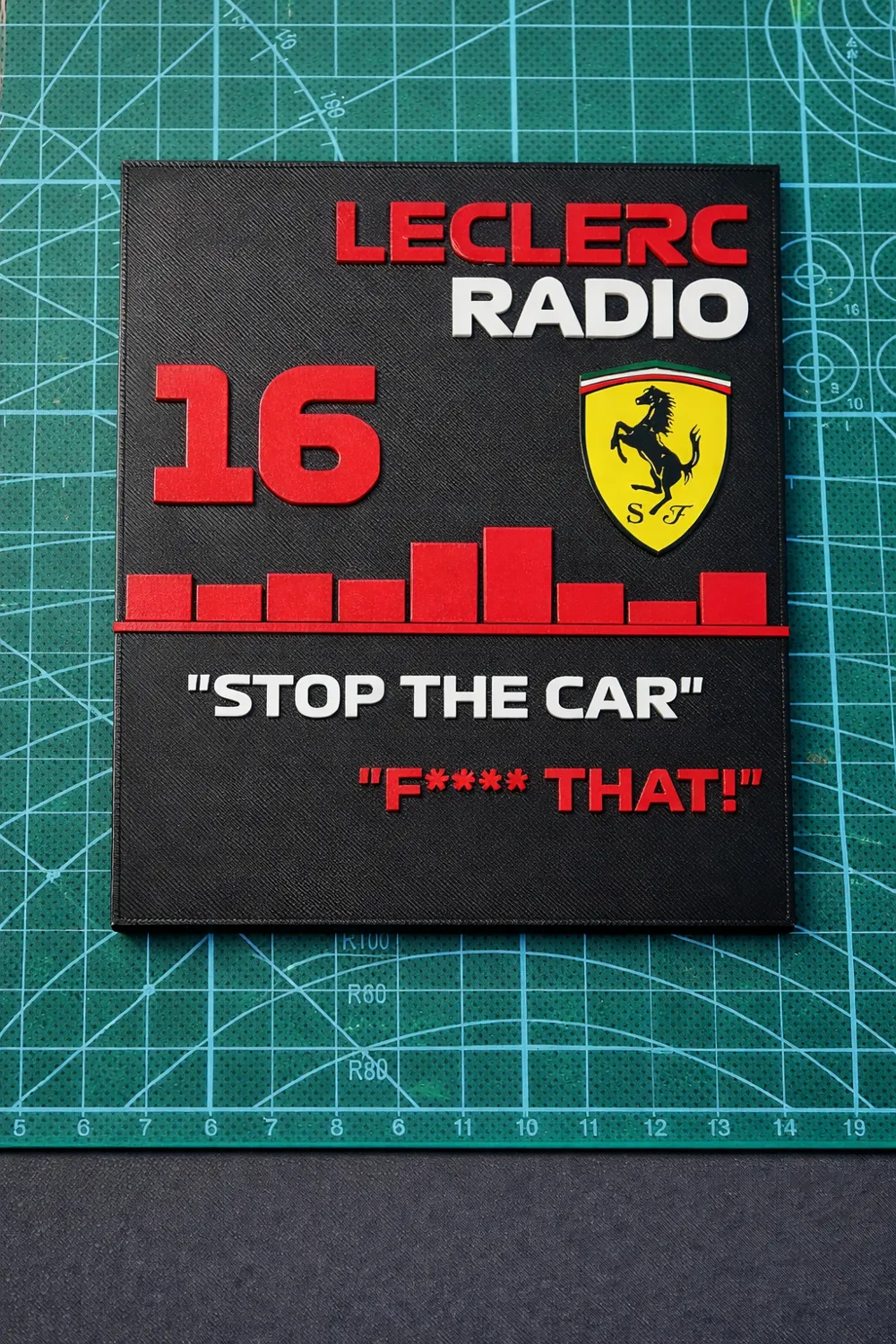 TEAM RADIO LECLERC 03 (2025) - Free 3D Print Model - MakerWorld