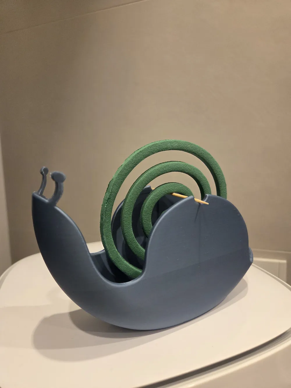 Mosquito coil holder Snail by ROSBU 3D MakerWorld: Download Free 3D Models