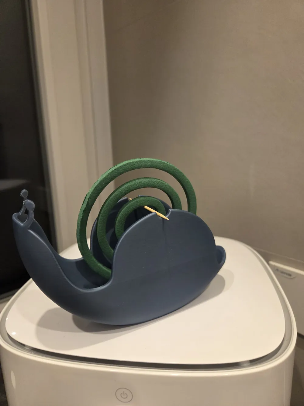 Mosquito coil holder Snail by ROSBU 3D MakerWorld: Download Free 3D Models