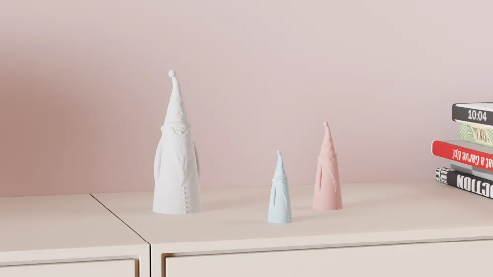 Decoración de duende navideño. Duende moderno minimalista por ...