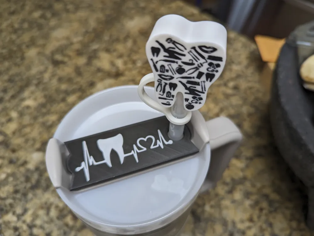 Dental Stanley Lid Toppers by MinerJ - MakerWorld
