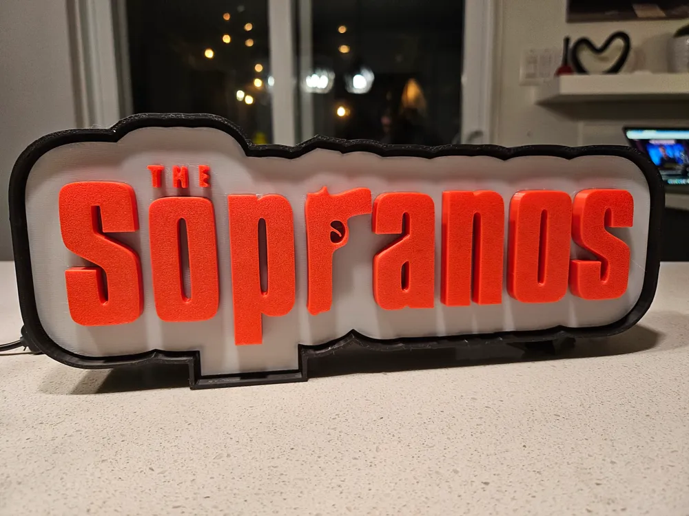 The Sopranos Lightbox by Tommy Gun - MakerWorld