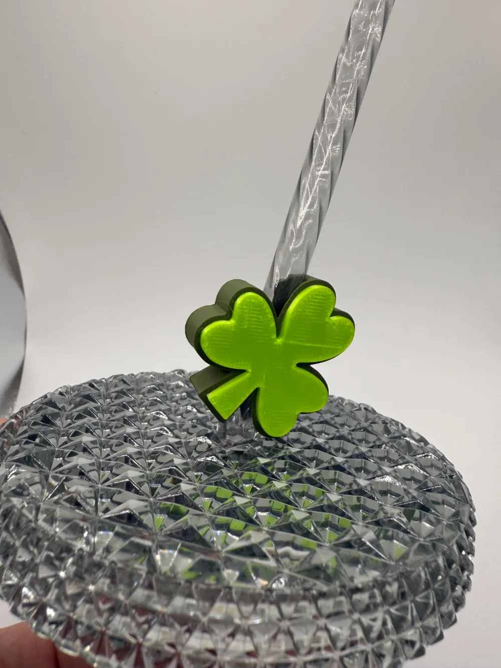 Shamrock St Patrick's Day Straw Topper by PIXELIT3D MakerWorld: Download Free 3D Models