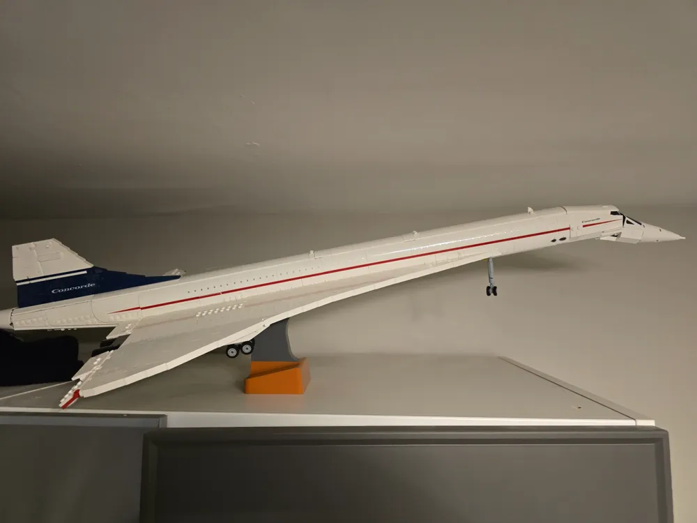 L.E.G.O Concorde Angled Stand by slopetrash.jnr - MakerWorld