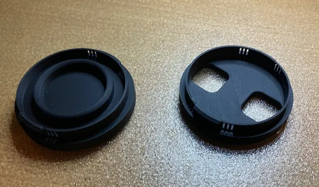 Bare Trees Puck Led and Tea Lamp by gary.sinkowitz - MakerWorld