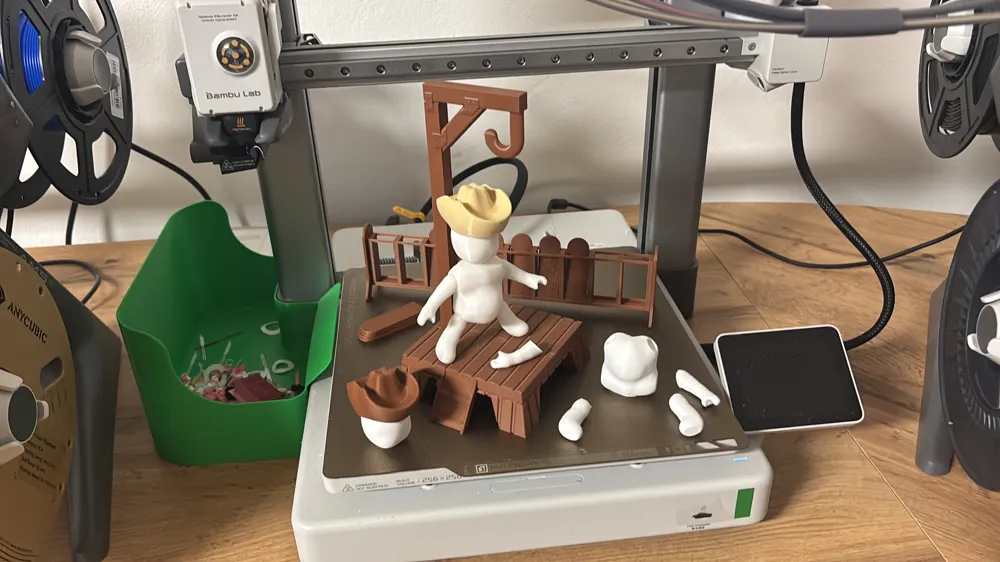 Wild West hangman by SamActivity MakerWorld: Download Free 3D Models