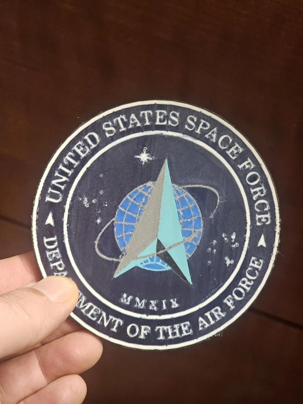US Space Force Coaster or Logo by AGENATOR-3D MakerWorld: Download Free ...