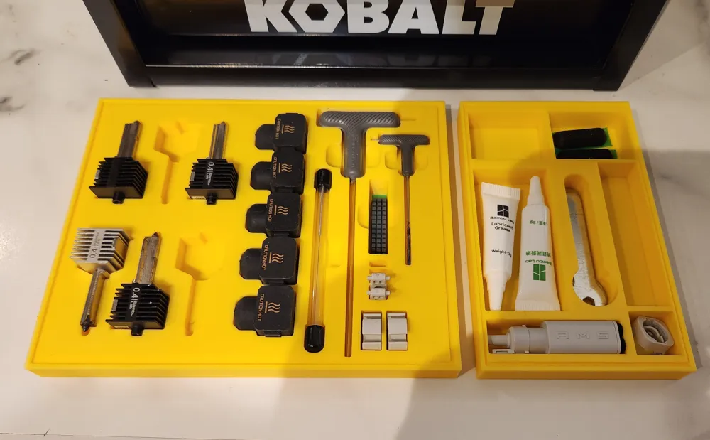 Kobalt Mini A1/A1 mini and P1s Toolbox inserts by hernm141 MakerWorld ...