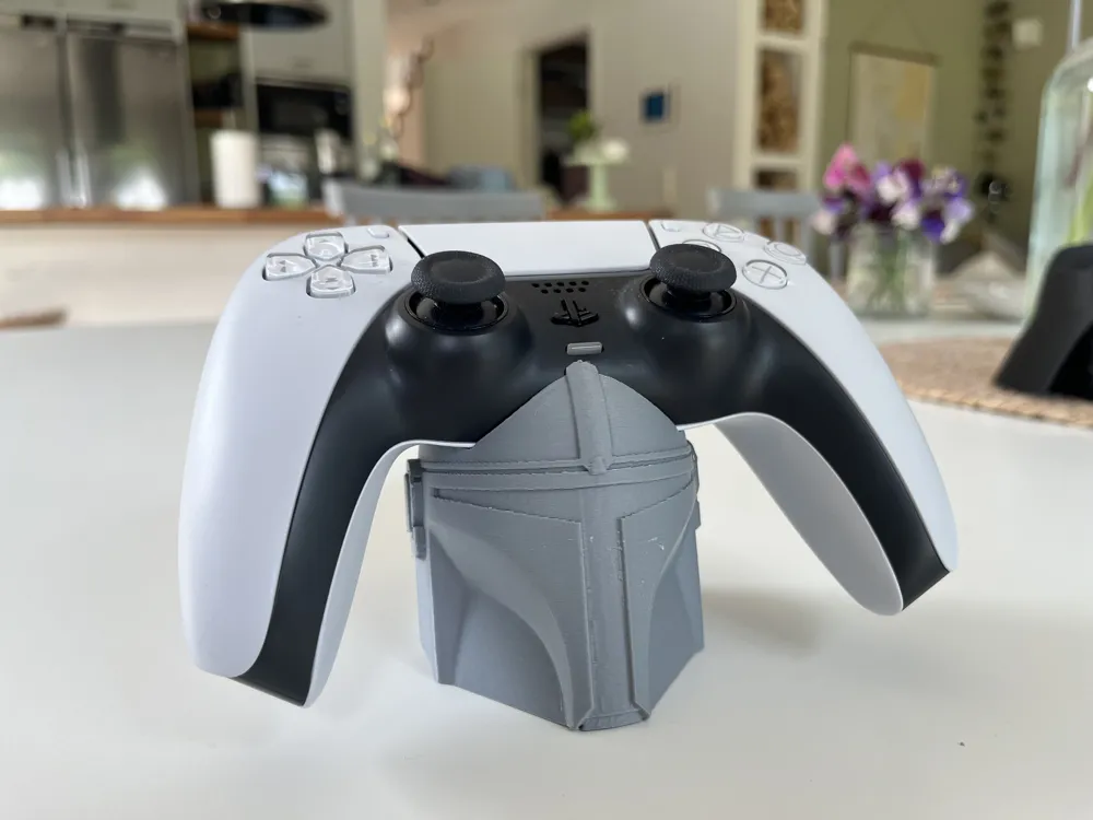PS5 Controller Stand (DualSense) Mandalorian - Free 3D Print Model ...