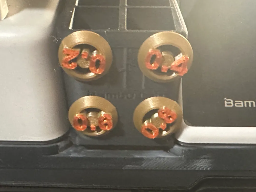 Nozzle Status Indicator - FMD-Status Disk (Filament Movement Disc) by ...