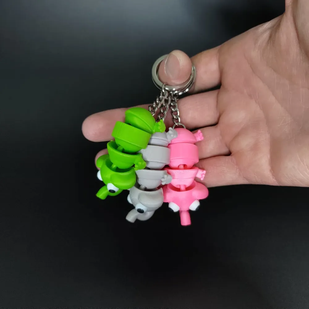 Flexi Funny Elephant Keychain by ilya91 MakerWorld: Download Free 3D Models