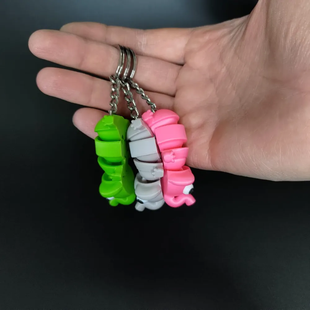 Flexi Funny Elephant Keychain by ilya91 MakerWorld: Download Free 3D Models