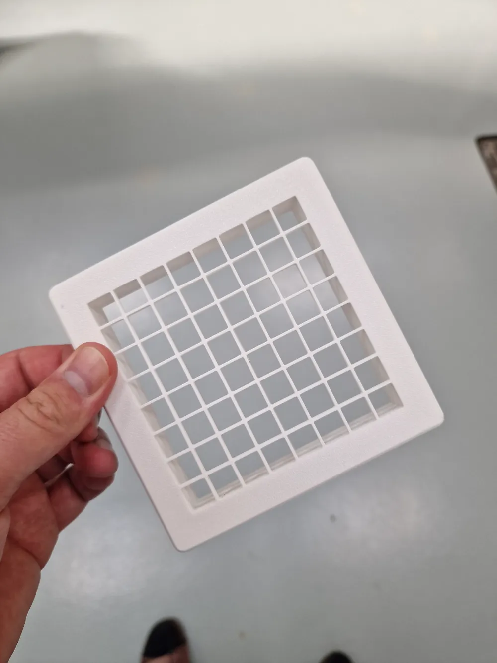 100x100 mm square hole grid cover - Free 3D Print Model - MakerWorld
