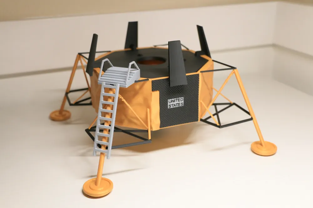 Apollo spacecraft: Lunar Module by Ellipse MakerWorld: Download Free 3D ...