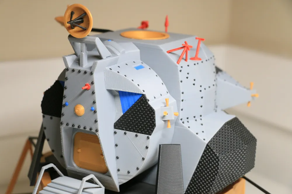 Apollo spacecraft: Lunar Module - Free 3D Print Model - MakerWorld