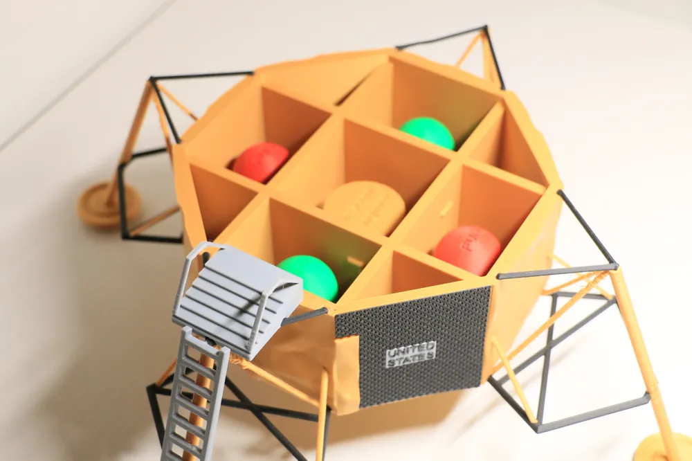 Apollo spacecraft: Lunar Module by Ellipse MakerWorld: Download Free 3D ...