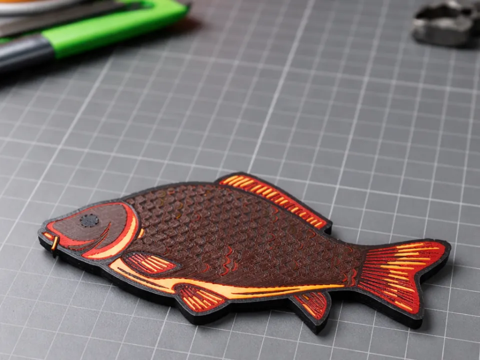 fish carp - Free 3D Print Model - MakerWorld
