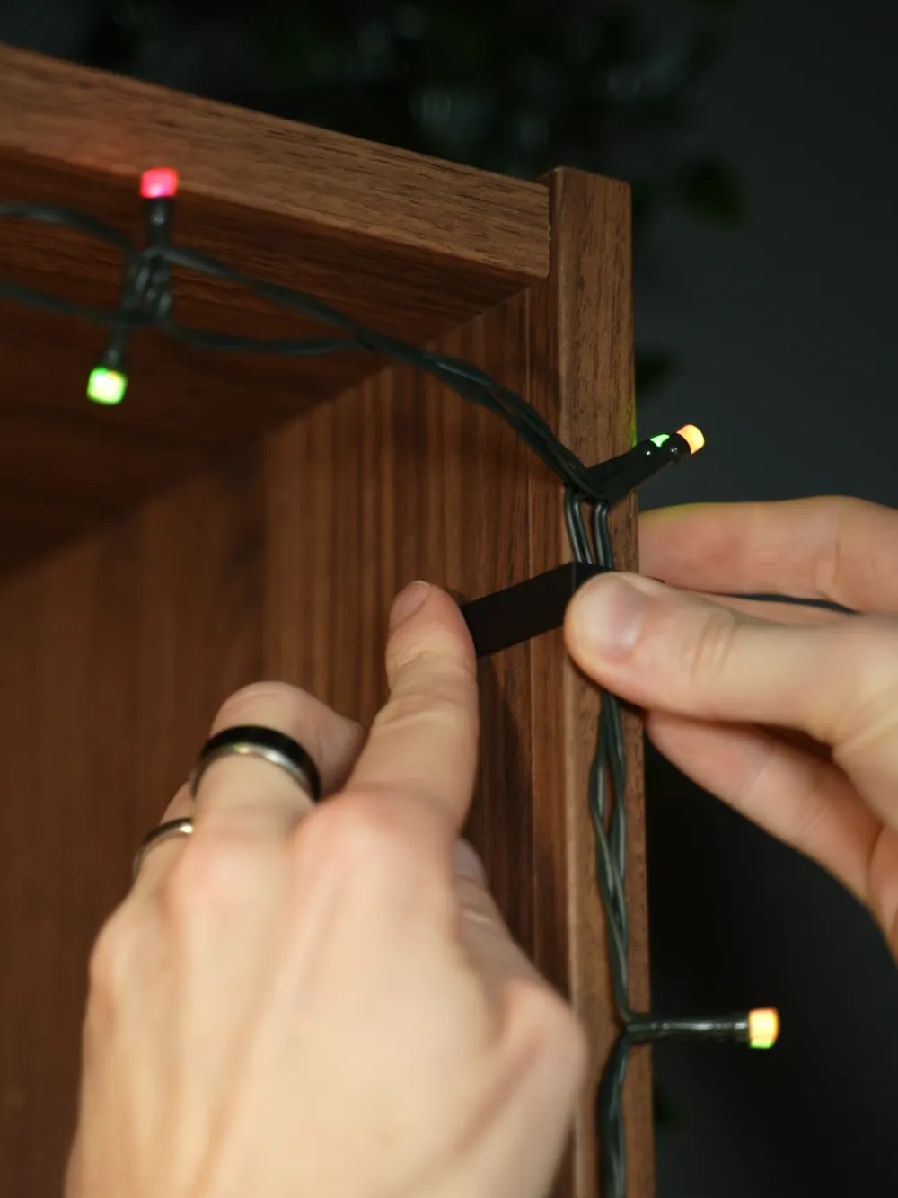 IKEA Billy Shelf Christmas Fairy Light Clip/Holder - Free 3D Print ...