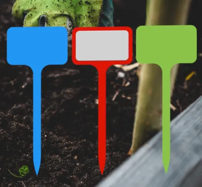 Plant Label Stake with swappable sign by 3Dylan - MakerWorld