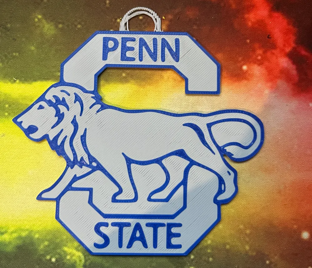 Penn State Nittany Lions Alt Logo Chain by McThuggoMakerWorld: Download ...