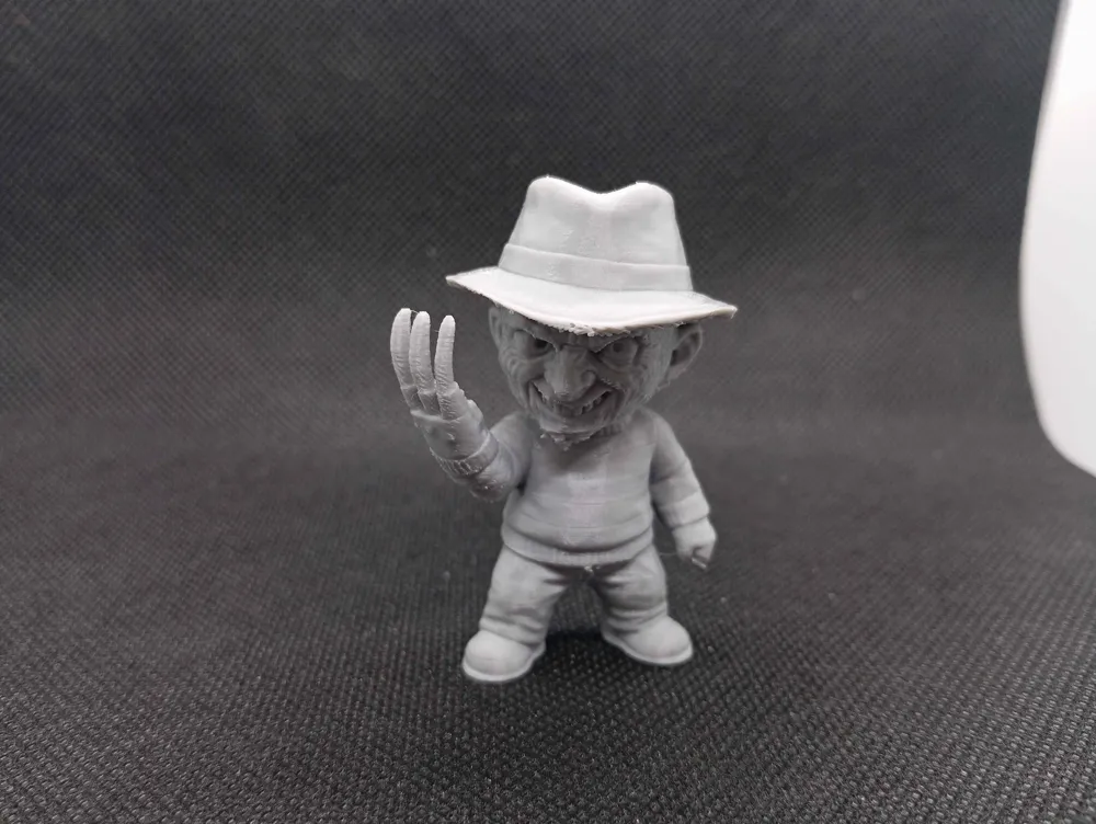 Freddy Krueger Chibi Fanart Scary Horror Figure by DreamMesh MakerWorld ...