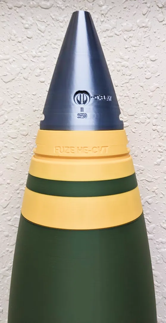 Life-size US Navy 5-inch Shell | No AMS Needed by Rexi Labs MakerWorld ...