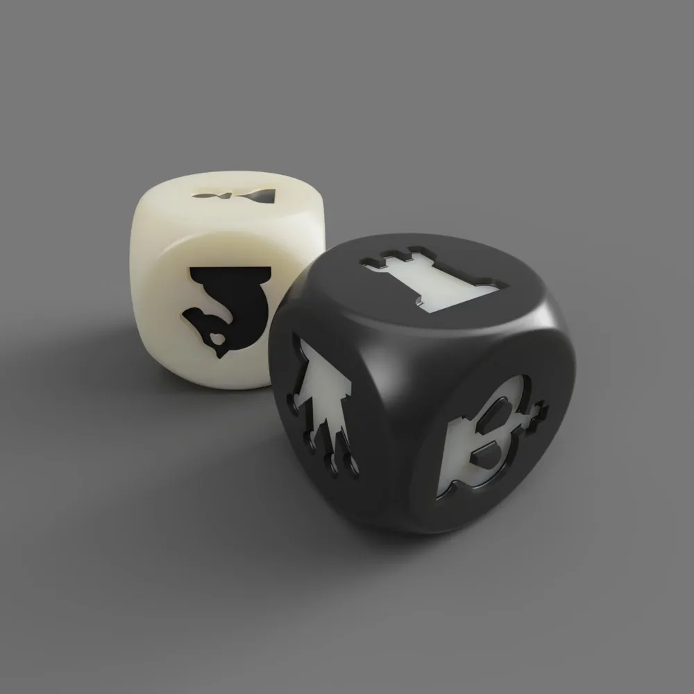 Chess dice by rky.91 MakerWorld: Download Free 3D Models
