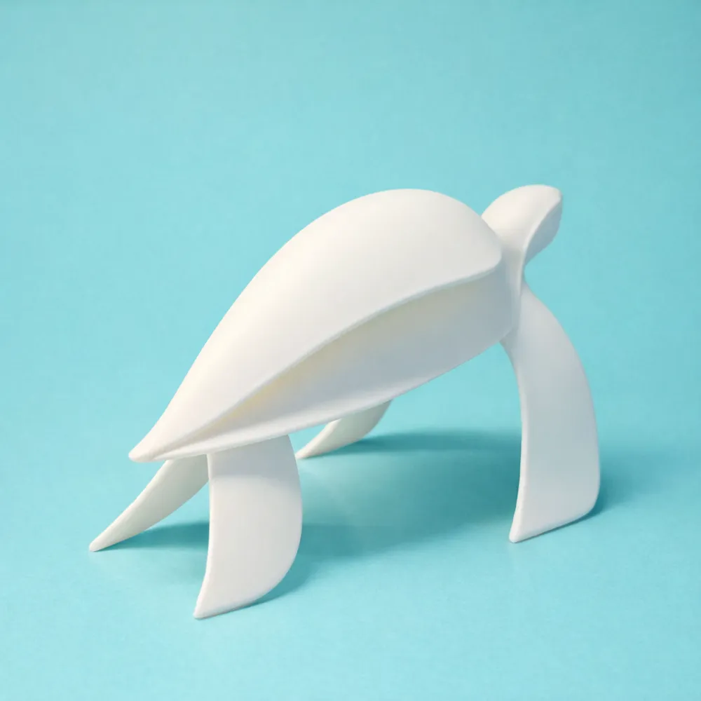 Sea Turtle Sculpture - Free 3D Print Model - MakerWorld