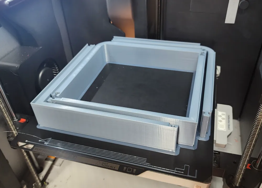 Bambu X1C Tall Top Glass Spacer with Backstop - Free 3D Print Model ...
