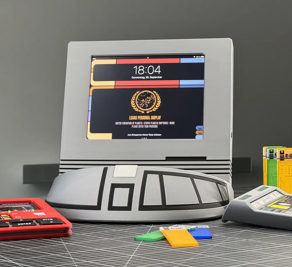 Star Trek TNG Computer Terminal for iPad mini 1-5 - Free 3D Print Model ...