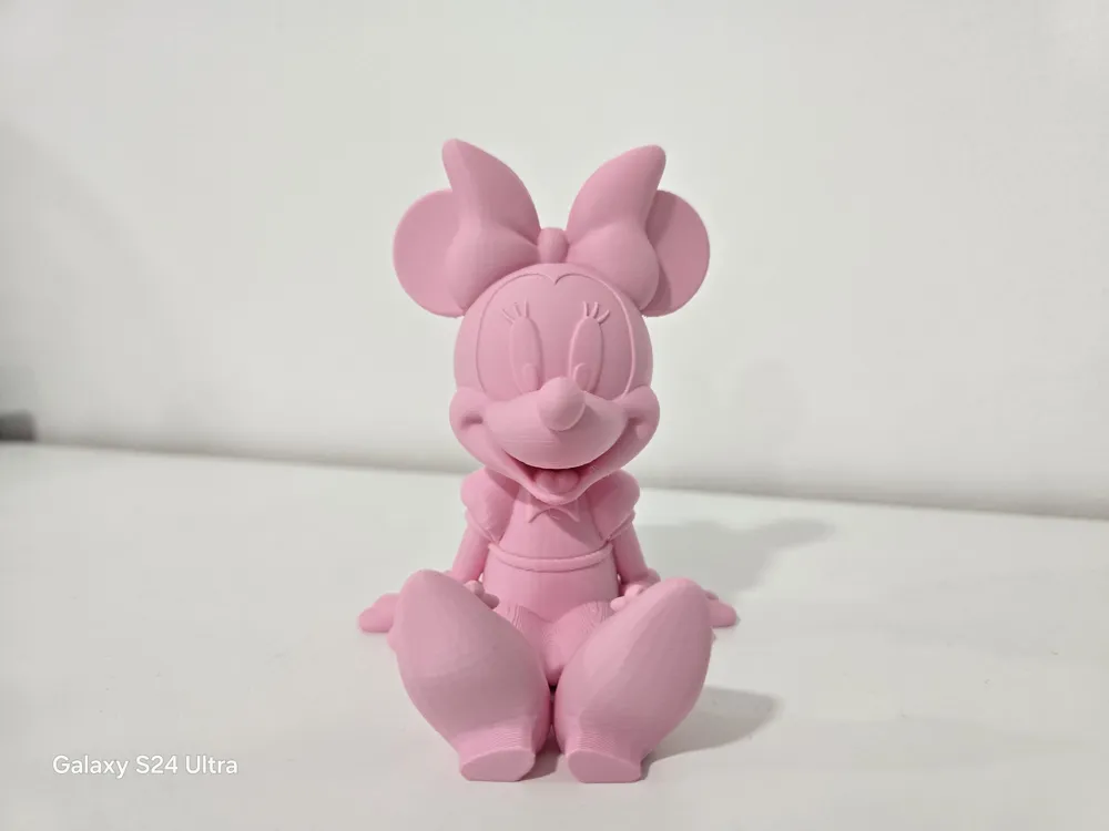 Disney Minnie Mouse Sitting - Detailed by 3Devil MakerWorld: Download ...
