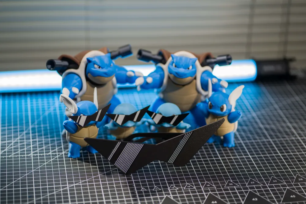 Pokemon Squirtle sunglasses by Ikeda - MakerWorld