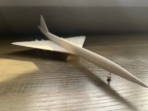 Boeing 2707-300 - Free 3D Print Model - MakerWorld