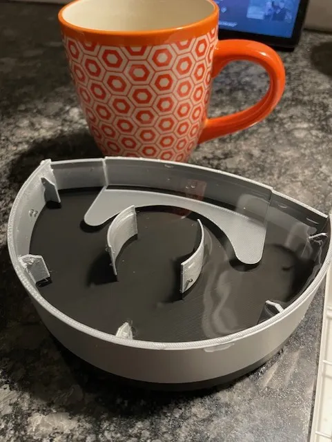 Keurig deep drip pan with top, fits K-Select model by Dr. DanMakerWorld ...