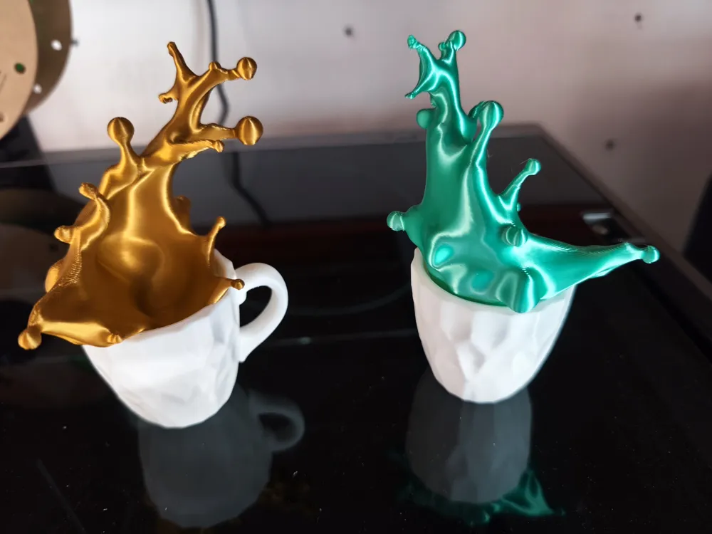 Splash Cup by Creatività in 3D MakerWorld: Download Free 3D Models