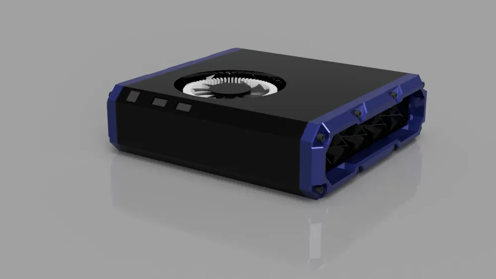 Very Unique Mini-ITX PC Case - Free 3D Print Model - MakerWorld