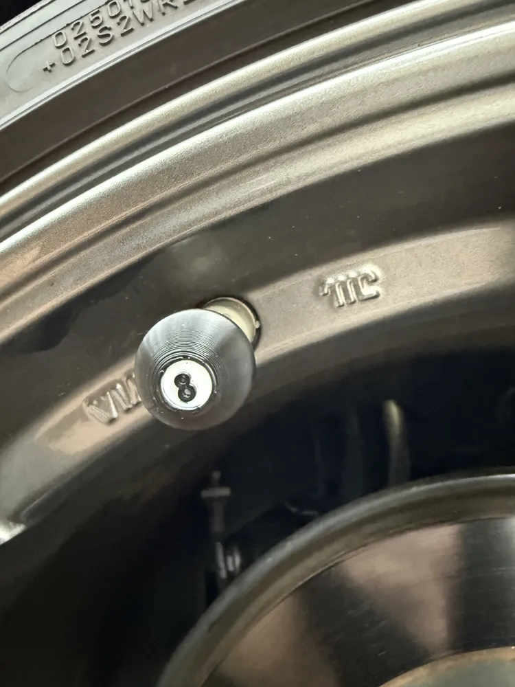 Valve stem caps : 8 ball! by ShapeShift 3D Creations MakerWorld ...