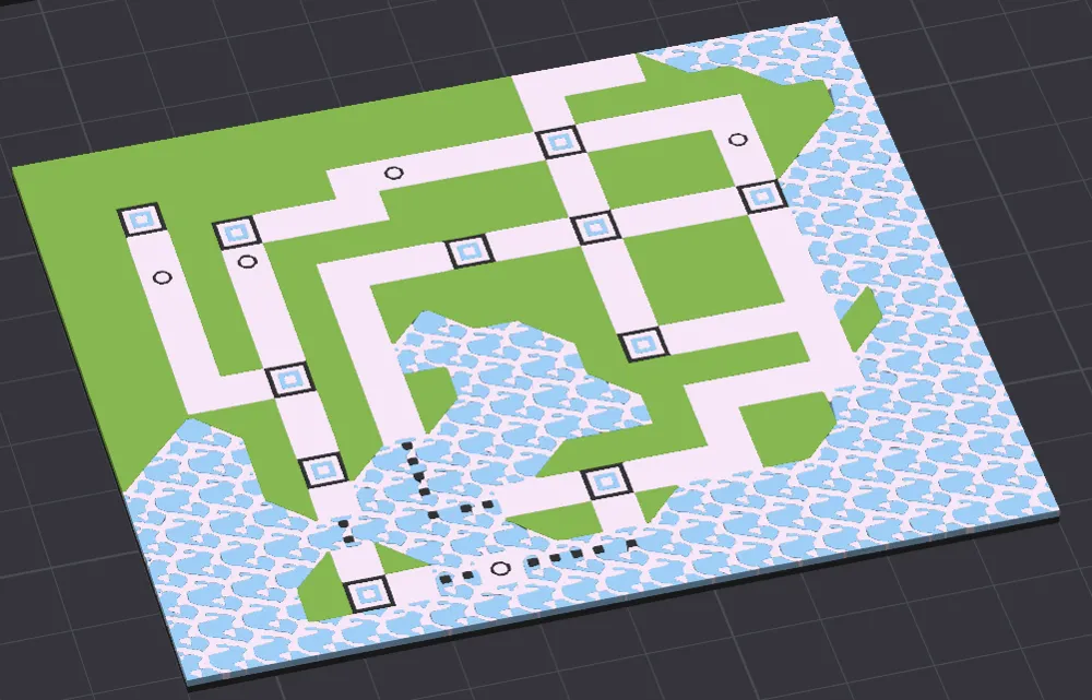 Kanto Region Map - Original Pokémon - Free 3D Print Model - MakerWorld