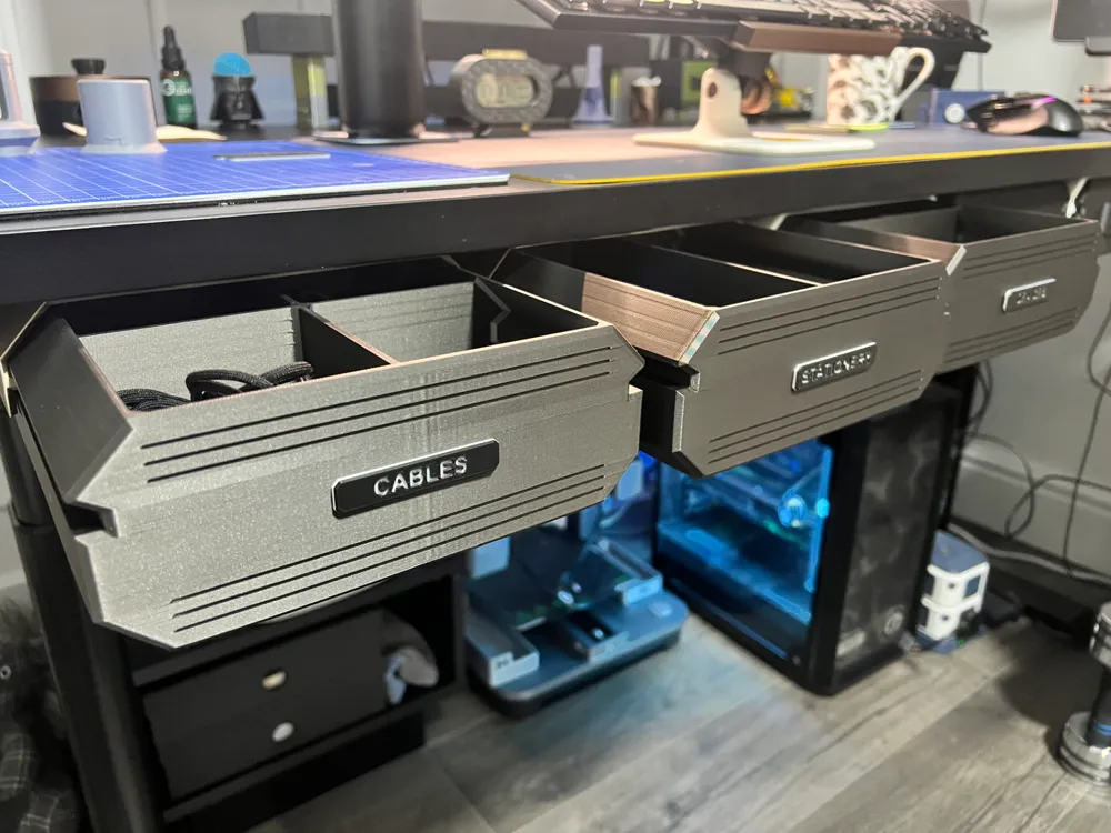 ELEMENT Under Desk Drawer Set by Peter Martin - MakerWorld